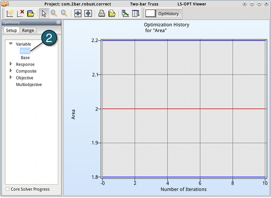 Optimization Histories — Welcome to LS-OPT Support Site... Optimization Histories — Welcome to LS-OPT Support Site...
